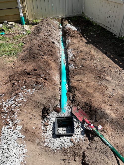 French Drain - Greenway LS